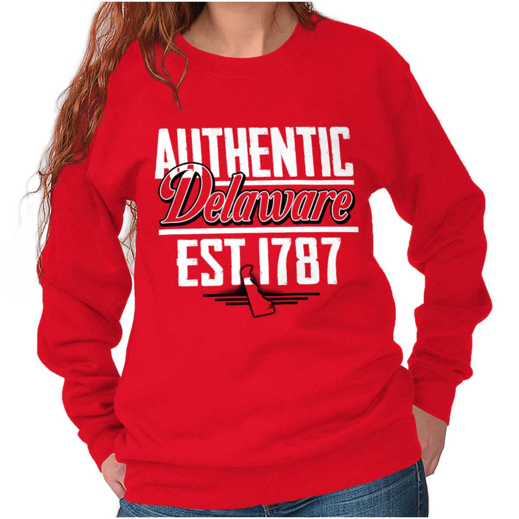 Delaware Ultra Cotton Long Sleeve T-Shirt | The First State Established ...