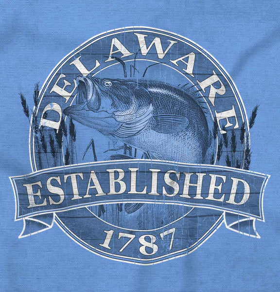 Delaware Ultra Cotton Long Sleeve T-Shirt | The First State Established ...