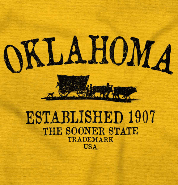 Oklahoma State Trademark Souvenir Gift Destination Location Sweatshirt ...